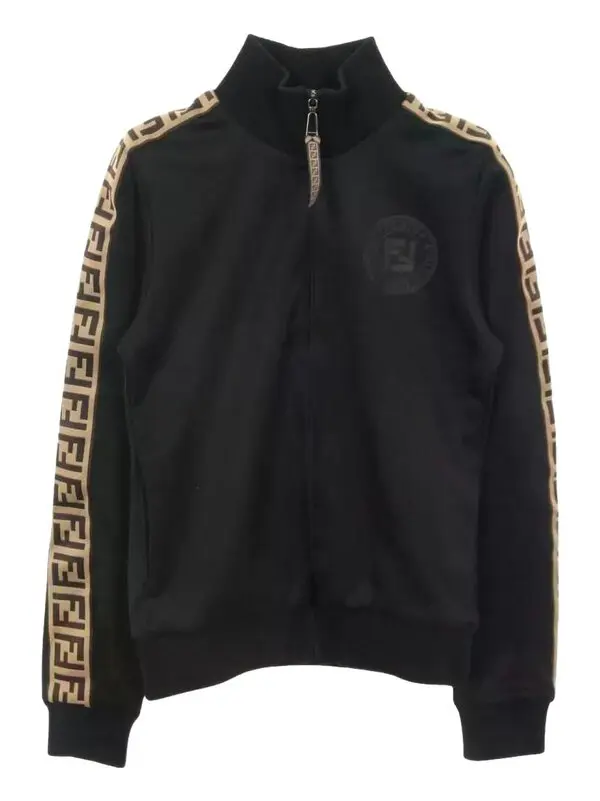 Fendi 2010 Logo Track Jacket - Black