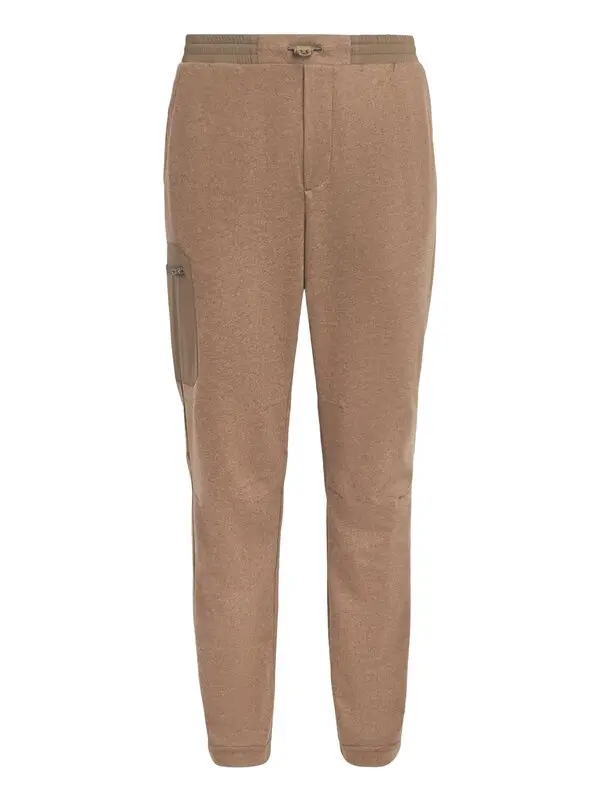 Sease Wool-cashmere Sweatpants - Brown