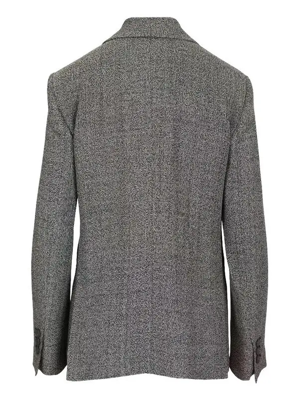 Emporio Armani Double-breasted Blazer - Grey