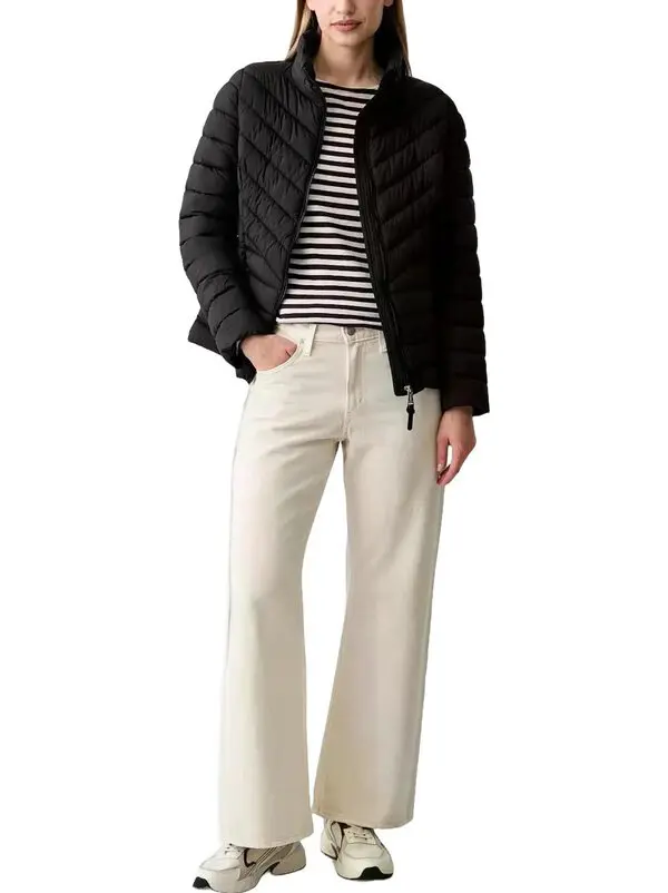 Dkny Quilted Puffer Jacket - Black