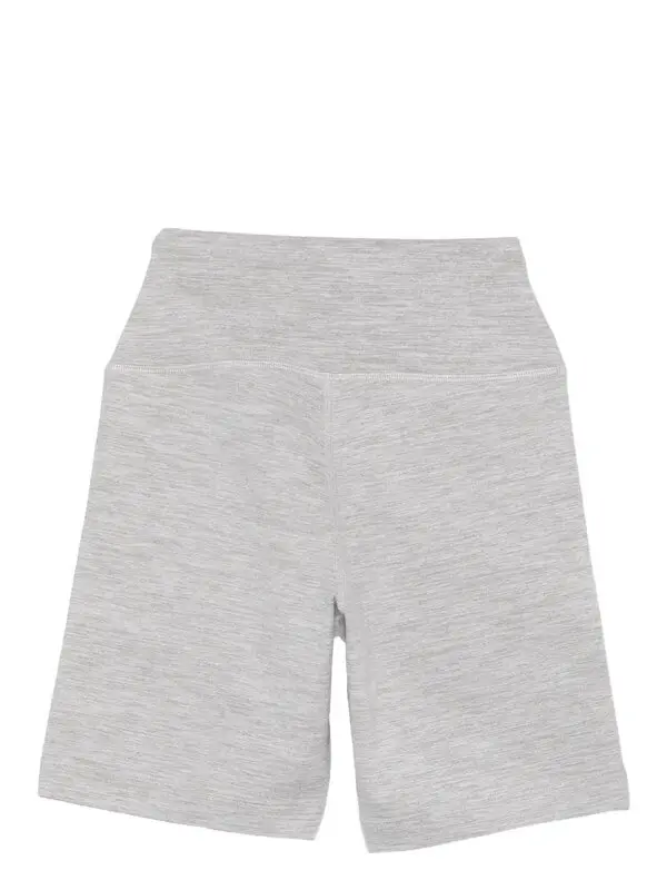 SPORTY & RICH Logo-print Cycling Shorts - Grey