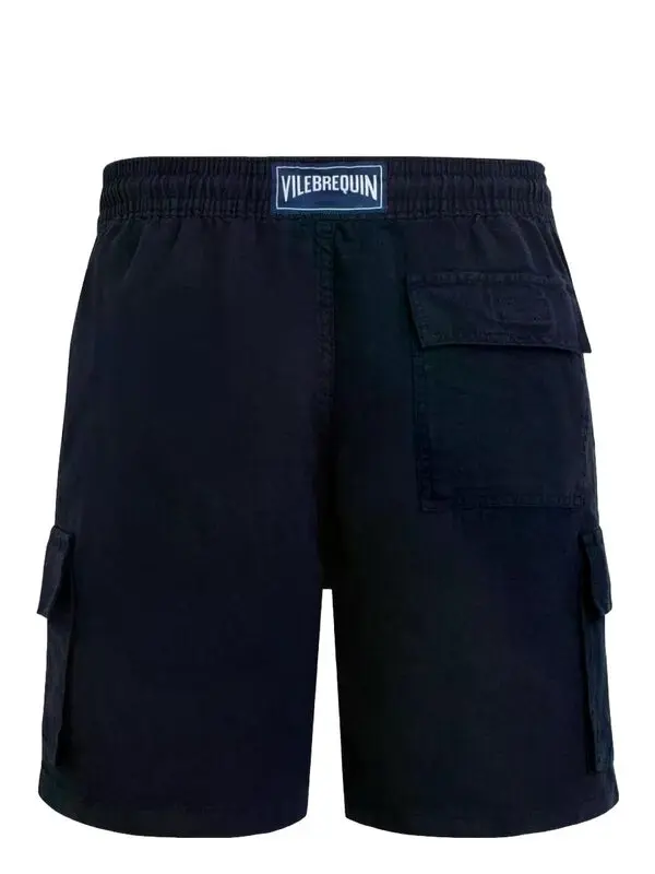 Vilebrequin Elasticated Waist Cargo Swim Shorts - Blue