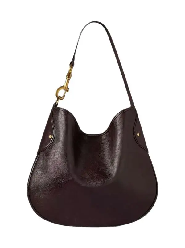 Mulberry Hackney Leather Shoulder Bag - Brown