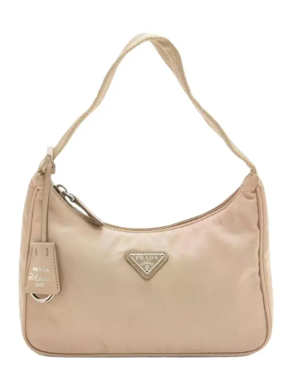 Prada Re-edition 2000 Tessuto Shoulder Bag - Brown