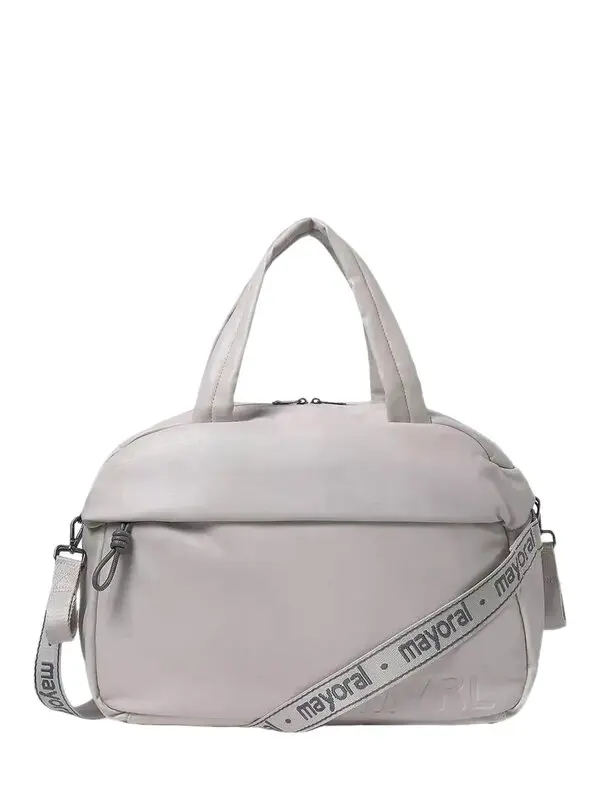 MAYORAL Logo-strap Holdall Bag - Grey