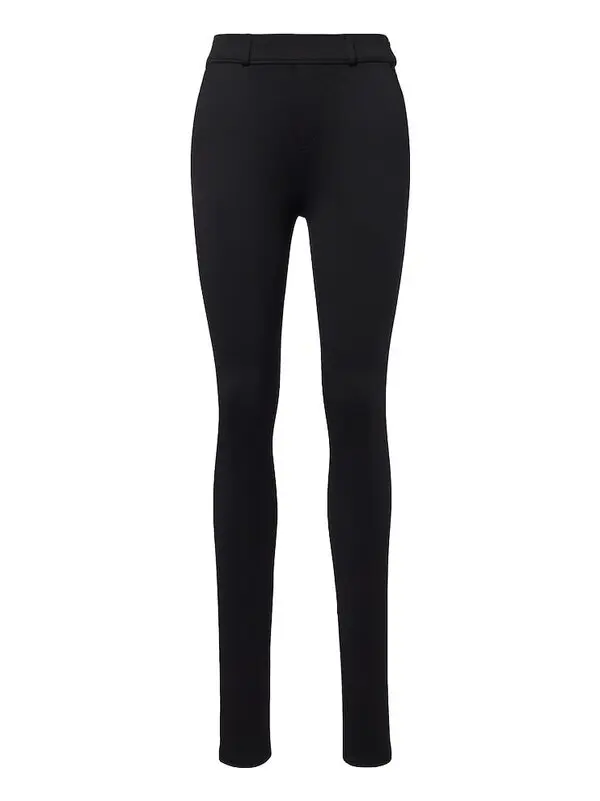 Coperni High-rise Slim Pants - Black
