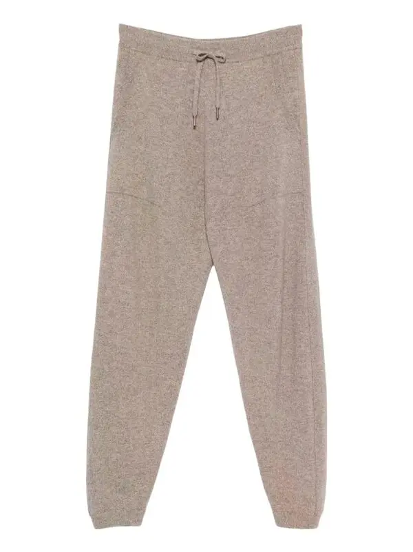 Eric Bompard Cashmere Track Pants - Brown