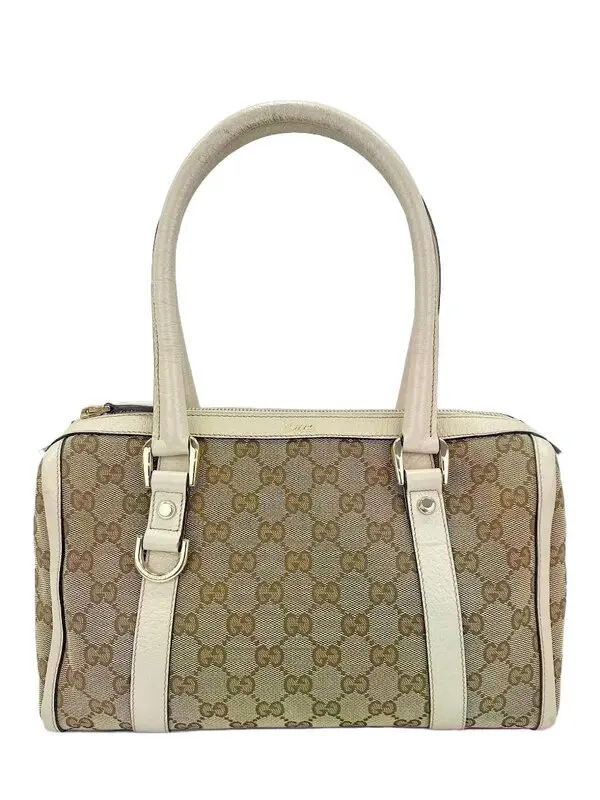 Gucci Abbey Gg Canvas Shoulder Bag - Neutrals