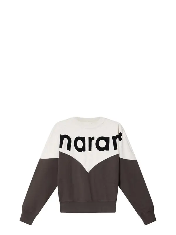 ETOILE Houston Cotton Sweatshirt - Black