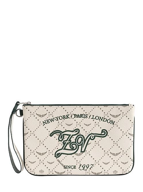 Zadig&Voltaire Tennis Faux-leather Pouch - Flash