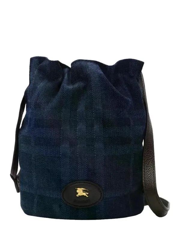 Burberry Horseshoe Pouch - Blue