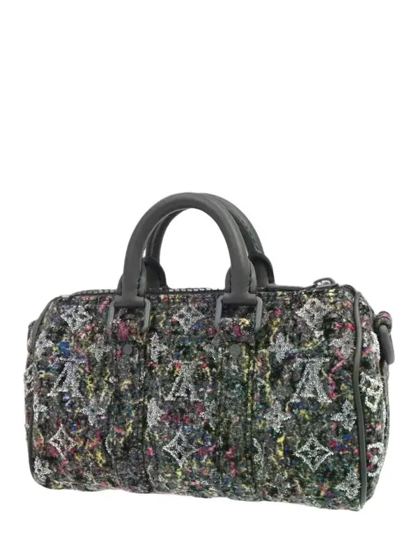 LOUIS VUITTON Xs Keepall Monogram Tote Bag - Grey