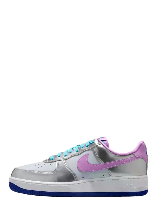 Nike Air Force 1 '07 Wnba All-star Weekend Leather Sneakers - Silver