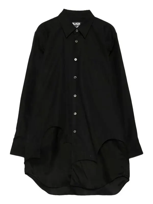 Comme Des Garçons Chest-pocket Shirt - Black