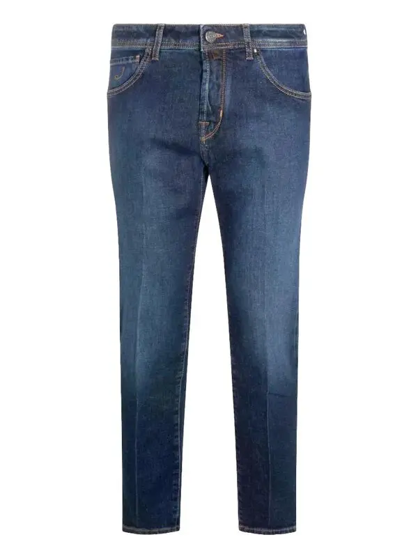 Jacob Cohen Faded Effect Jeans - Blue