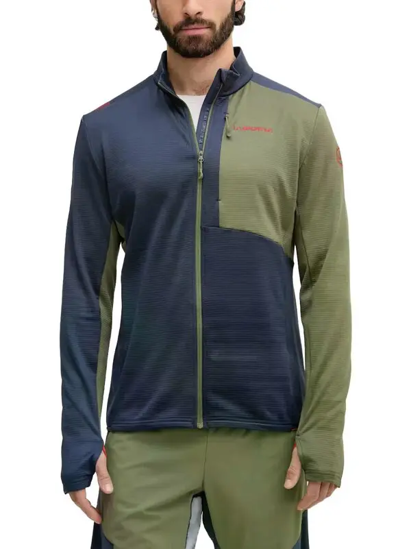LA SPORTIVA Chill Thermal Jkt Colour-block Zip-up Jacket - Blue