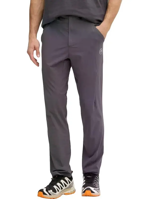 LA SPORTIVA Trail Guard Logo-print Performance Trousers - Grey