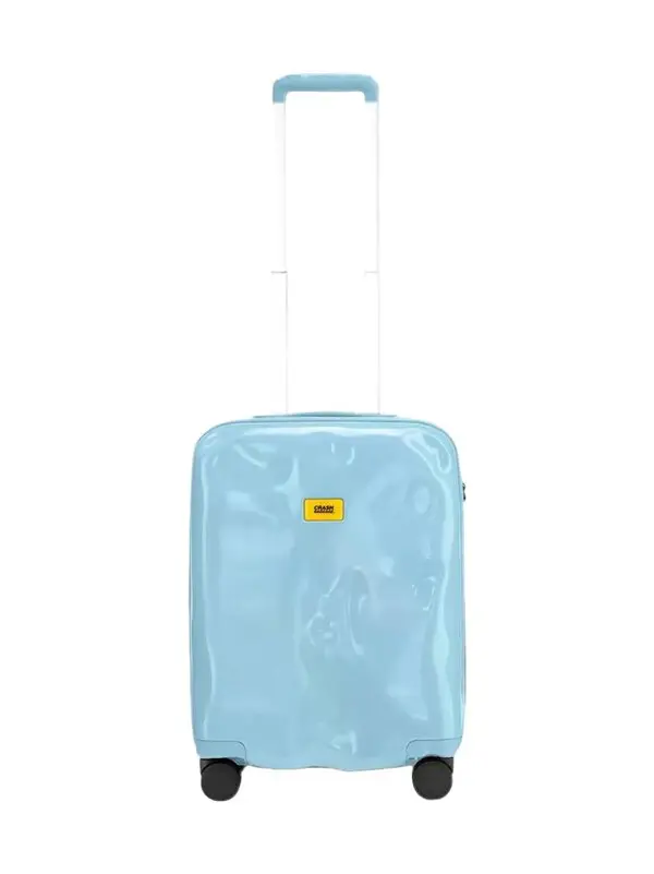 CRASH BAGGAGE Cabin Icon Dented Suitcase - Blue