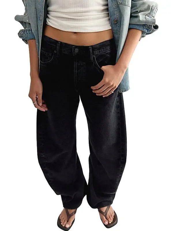 AGOLDE Spiral Twisted Seam Jeans At - Vanta