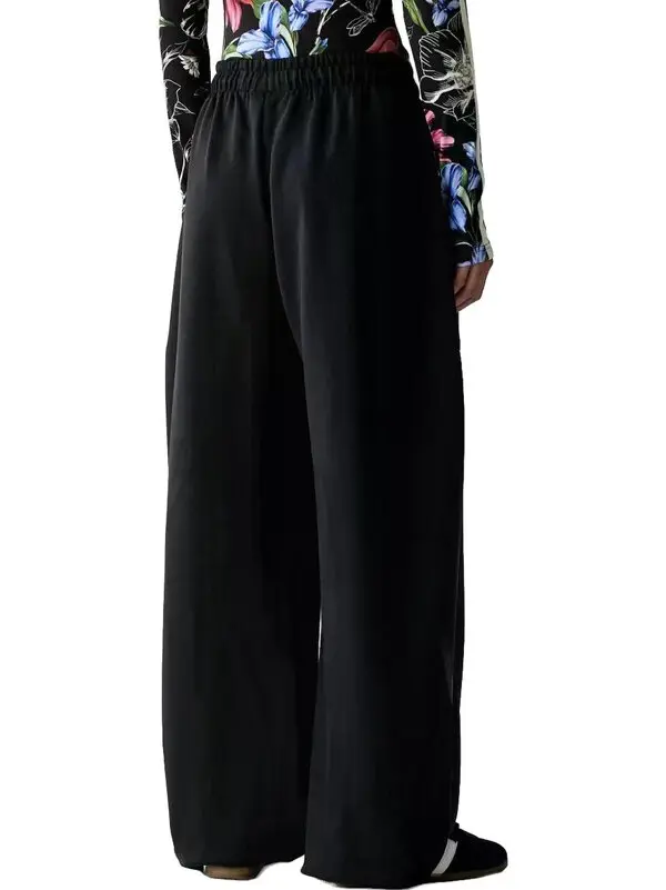 Adidas Logo-print Drawstring Track Pants - Black