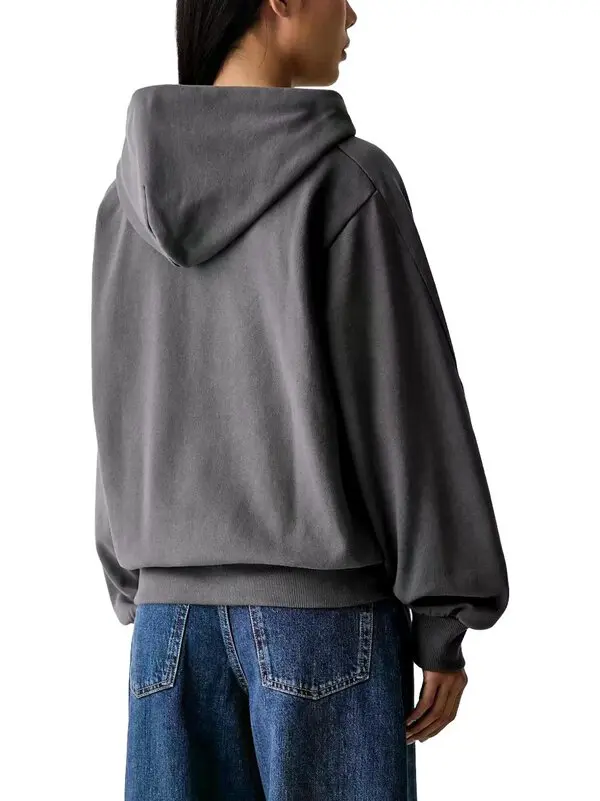 Adidas Kit Small Logo Hoodie - Grey