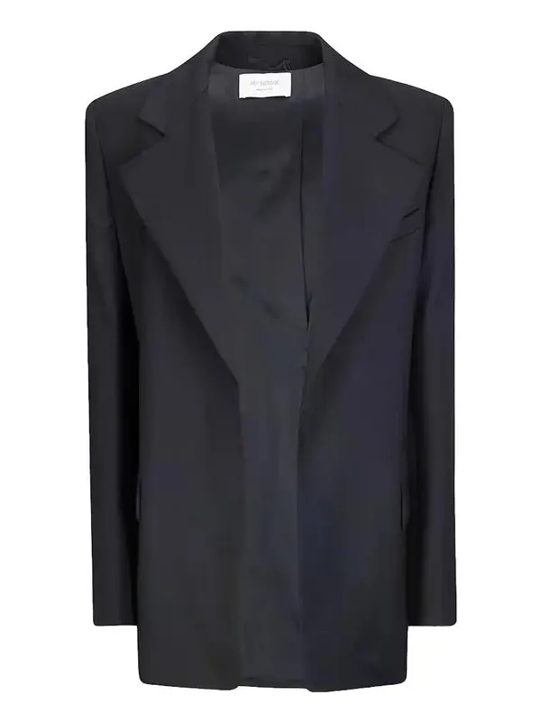 Sportmax Tenace Wool Blazer - Black