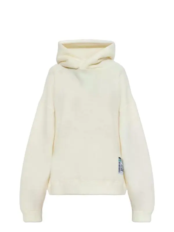 Dsquared2 Logo-patch Wool Hoodie - Neutrals