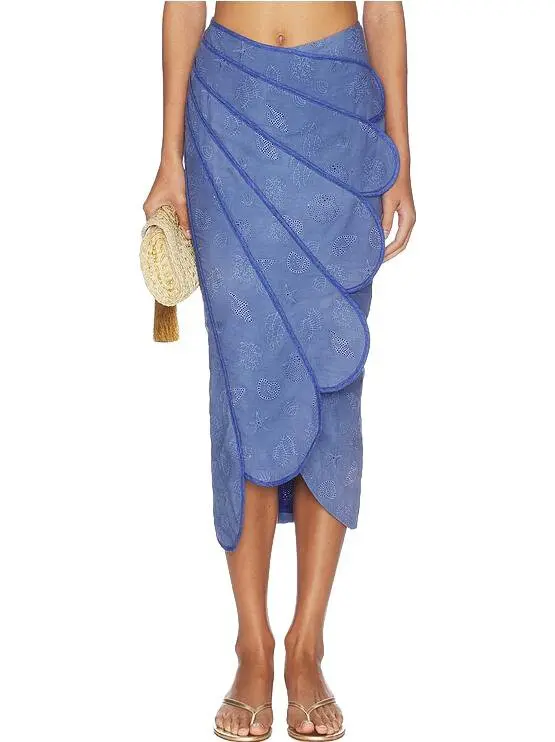 Azulu Sango Skirt In . Also - Blue