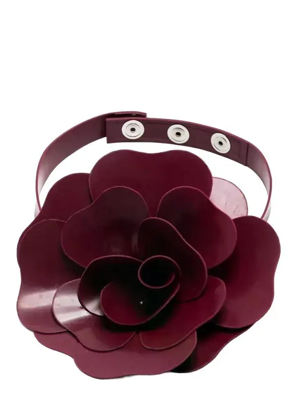 Philosophy Di Lorenzo Serafini Floral-appliqué Chocker - Red