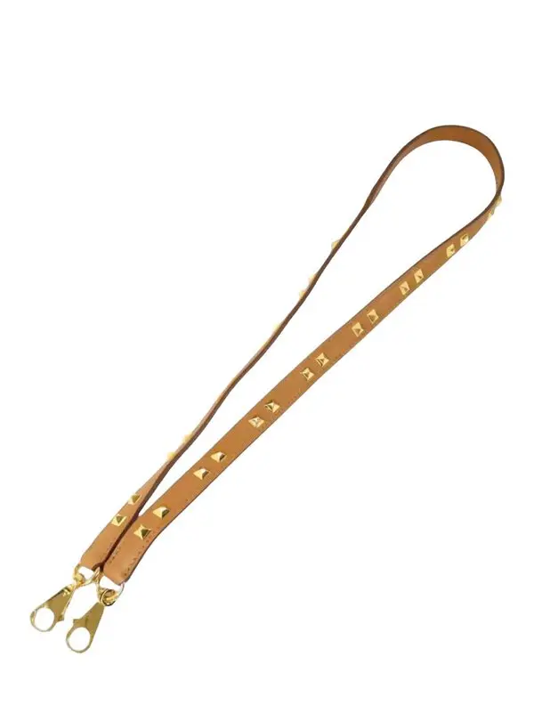 Hermès Mini Dog Carrés Bag Strap - Brown