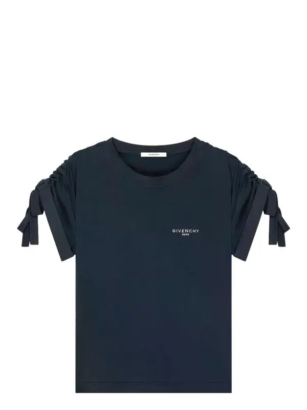 Givenchy Cotton Ribbon T-shirt - Blue