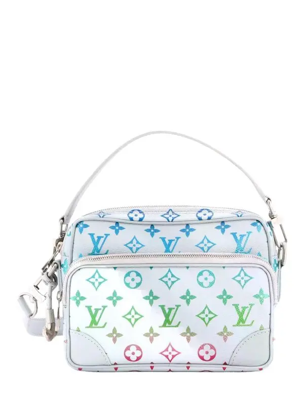 LOUIS VUITTON Nil Nm Messenger Bag Limited Edition Night Monogram Canvas Crossbody Bag - Multicolour