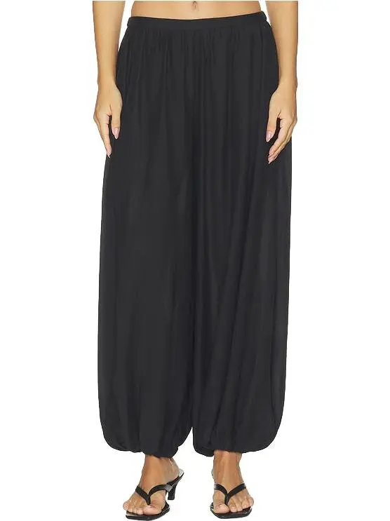 MAUDE CLUB Talia Pants - Black