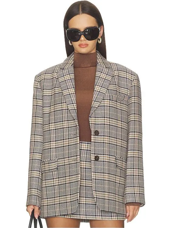 ANINE BING Quinn Blazer In . Also - Multi
