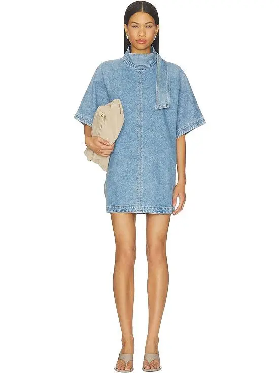 AGOLDE Kembra Dress In . Also - Blue
