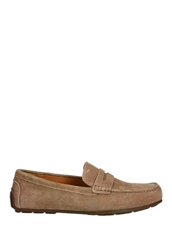 VAGABOND SHOEMAKERS Lorenzo Penny Suede Loafers - Neutrals
