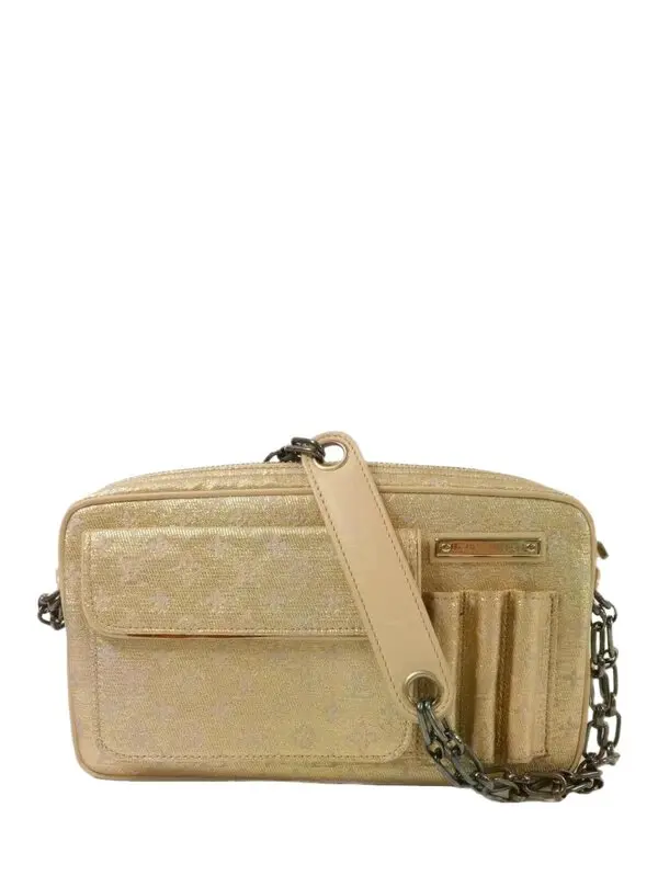 LOUIS VUITTON Mckenna Monogram Shine Shoulder Bag - Neutrals