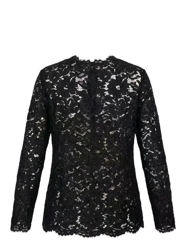 Valentino Garavani Lace Top - Black