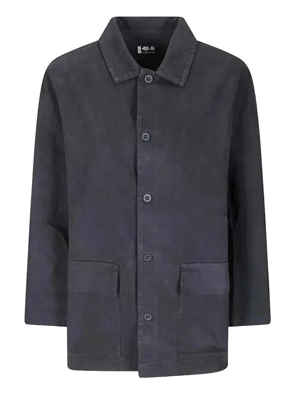 Labo.art Giulia Star Button-down Oversized Jacket - Black