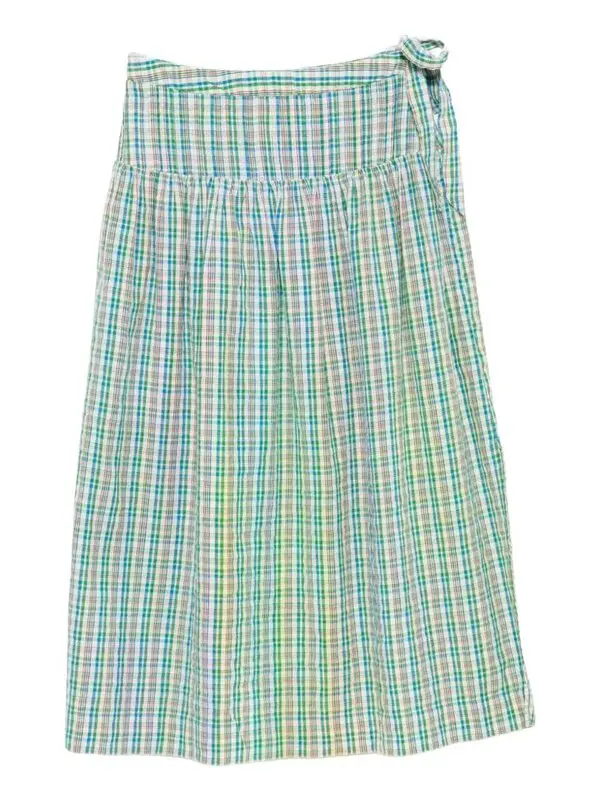 DAMSON MADDER Josie Midi Skirt - Green