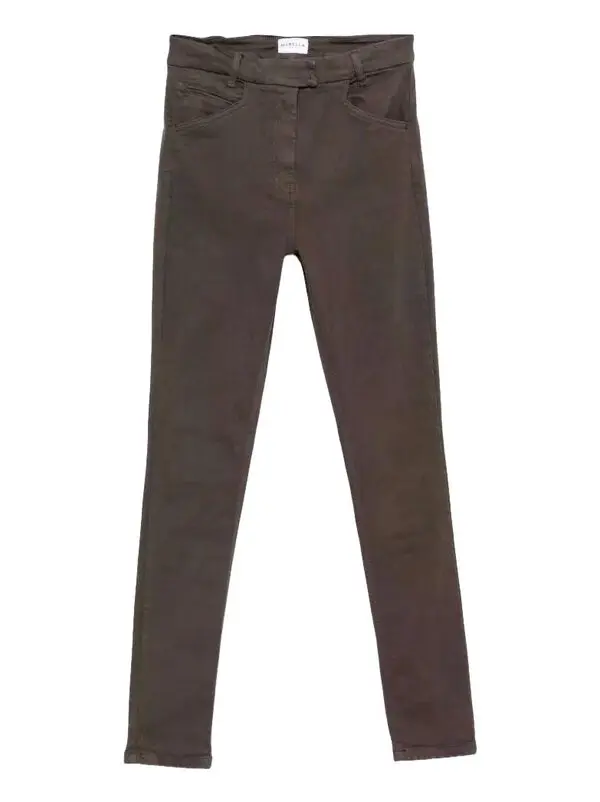 Marella Mlscondor Belt-loop Trousers - Brown