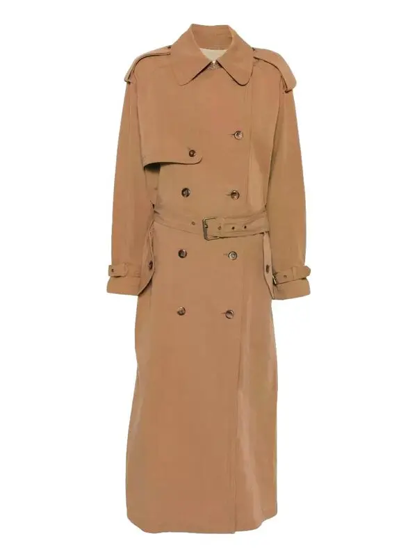 Isabel Marant Étoile Double-breasted Belted Trench Coat - Brown