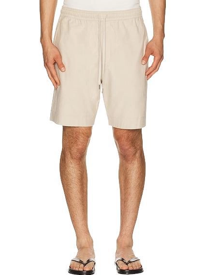 Theory Soft Terry Short - Warm Silver Cloud