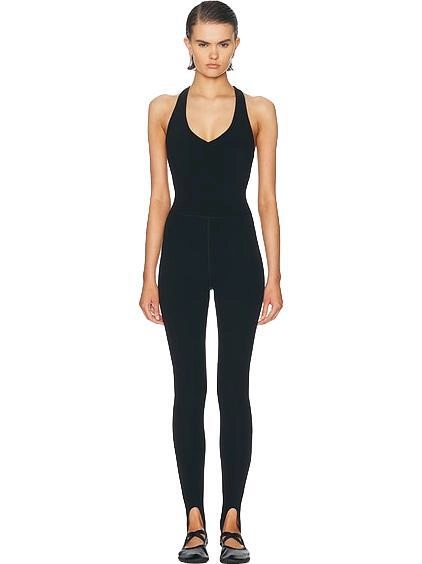 Splits59 Darci Airweight Stirrup Jumpsuit - Black