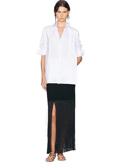 Alaïa Alaϊa Asymmetric Shirt - Blanc