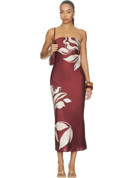 Astr The Label Annabeth Dress In . Also - Brown