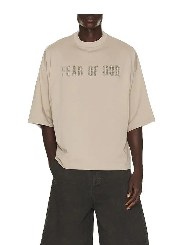 Fear Of God Merch Tee In . Also - Grey