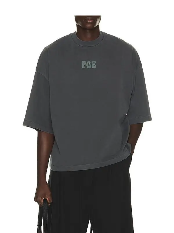 Fear Of God Merch Tee In . Also - Grey