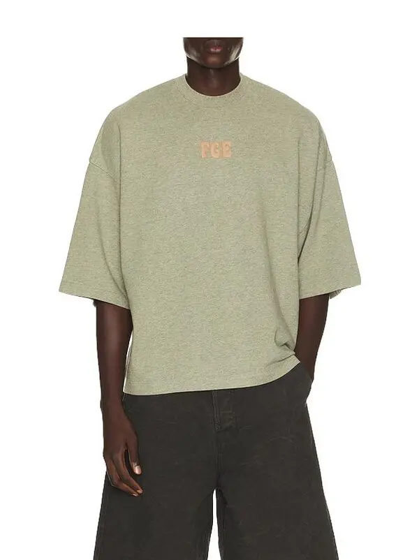 Fear Of God Merch Tee In . Also - Grey