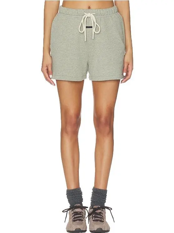Fear Of God Classic Fit Fleece Shorts - Grey